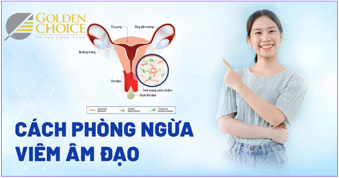 7 cách phòng ngừa viêm âm đạo hiệu quả và an toàn | Golden Choice